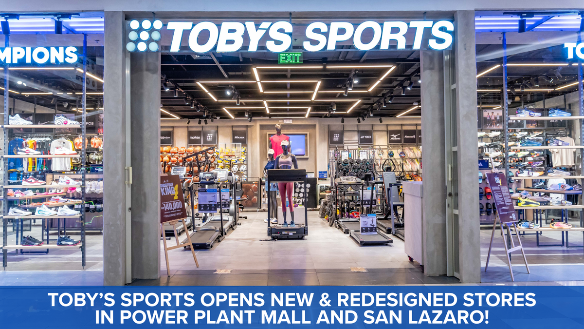 Toby’s Sports Opens New & Redesigned Stores in Power Plant Mall and Sa – Toby's Sports