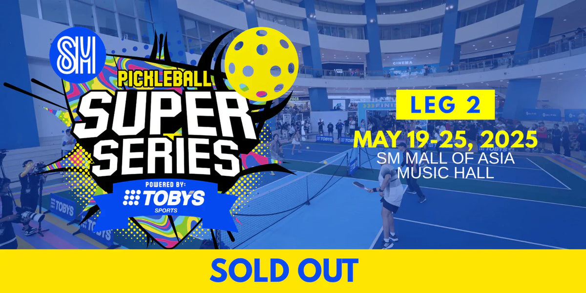SM Pickleball Super Series Mall of Asia Leg 2 – Toby's Sports