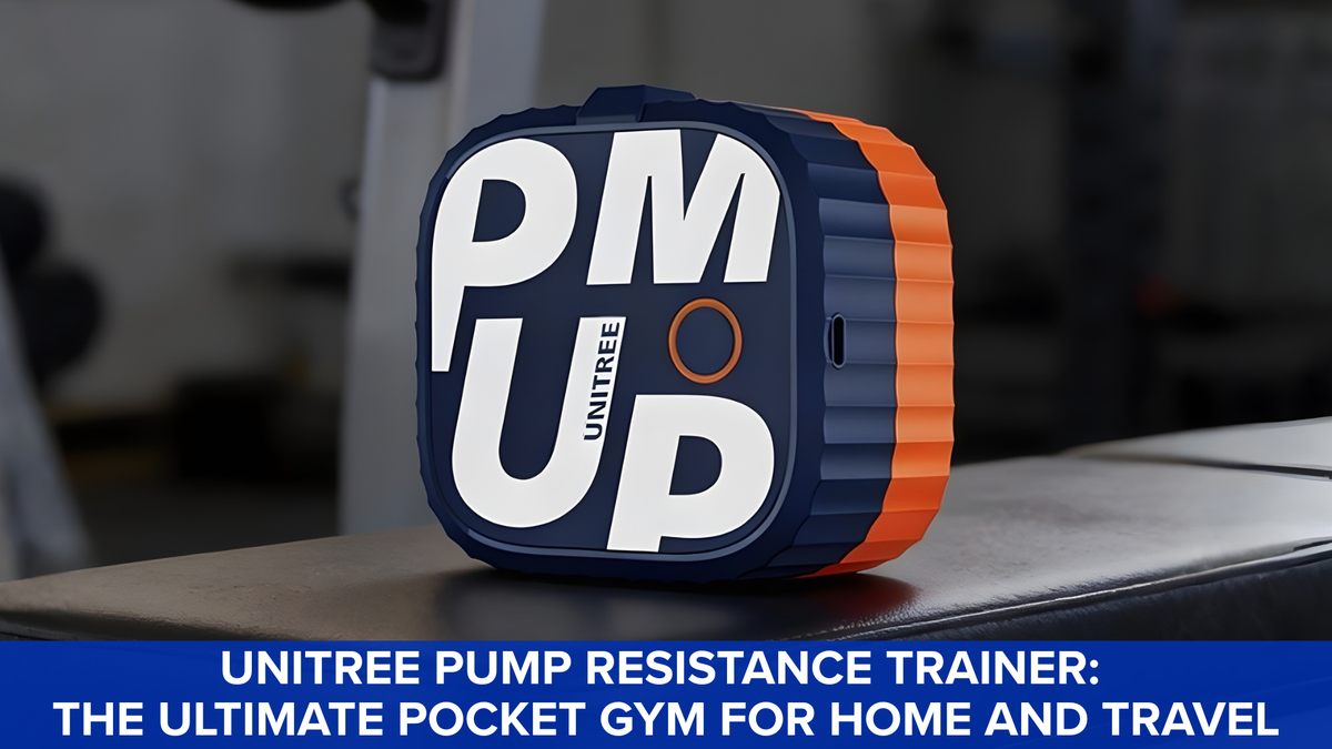 Unitree PUMP Resistance Trainer: The Ultimate Pocket Gym for Home and ...