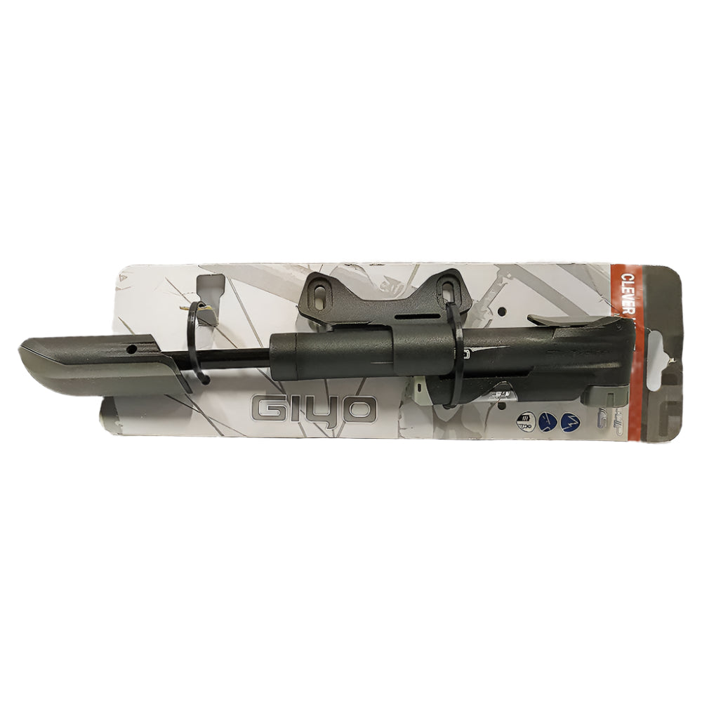 Giyo Mini Hand Pump with Gauge - Toby's Sports