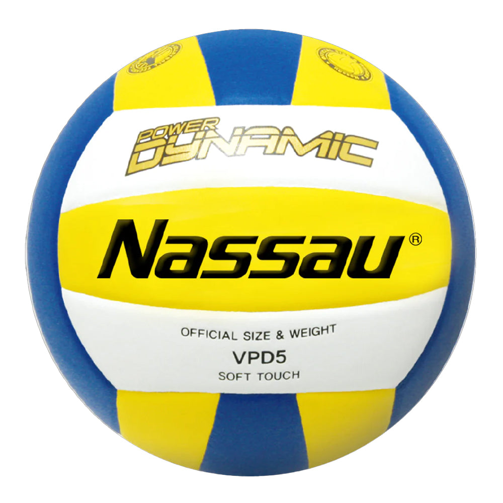 Nassau Power Dynamic Volleyball Multi Color - Toby's Sports