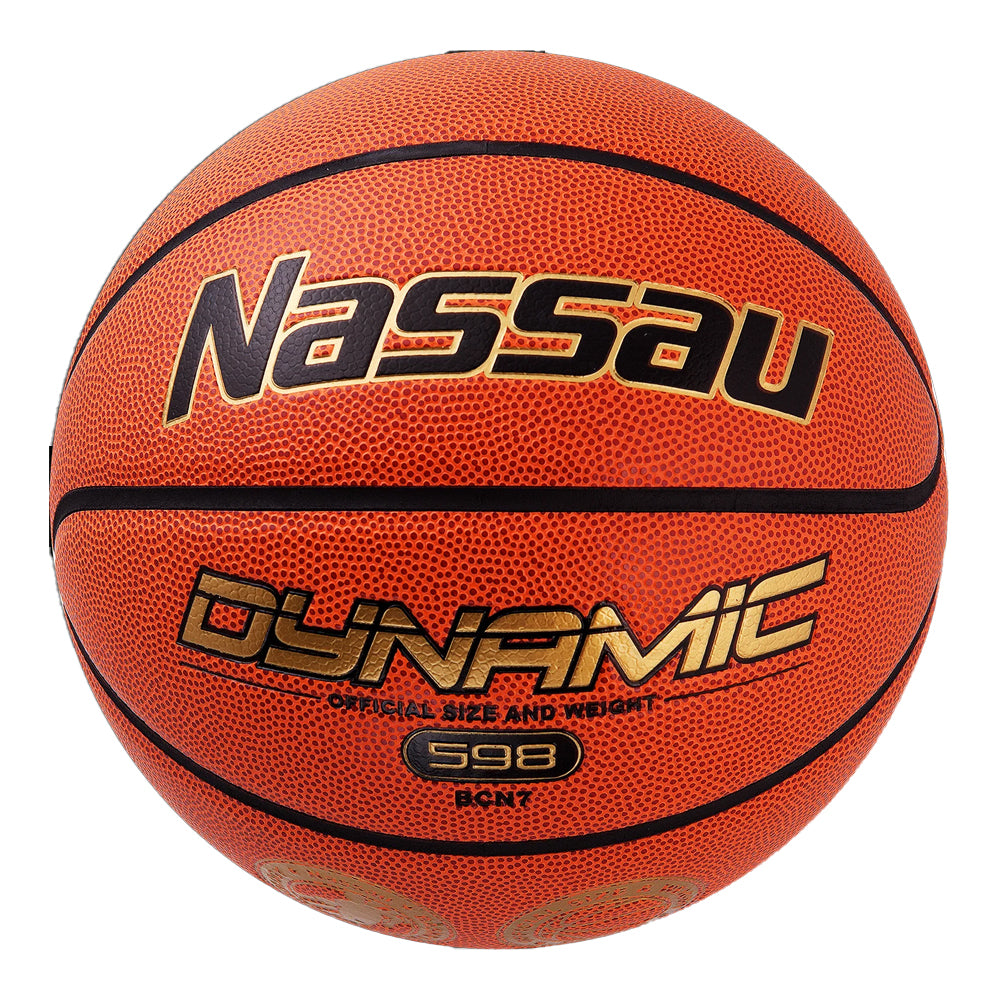 Nassau Dynamic 598 Basketball Brown - Toby's Sports