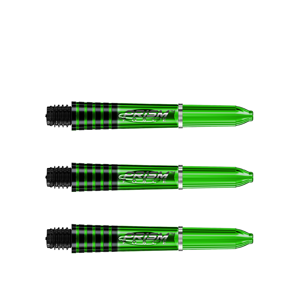 Winmau Prism Force Green Dart Shafts - Toby's Sports