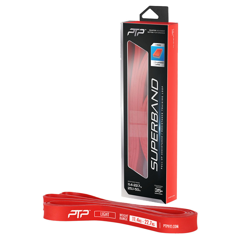 PTP Superband Light SB2 Red - Toby's Sports