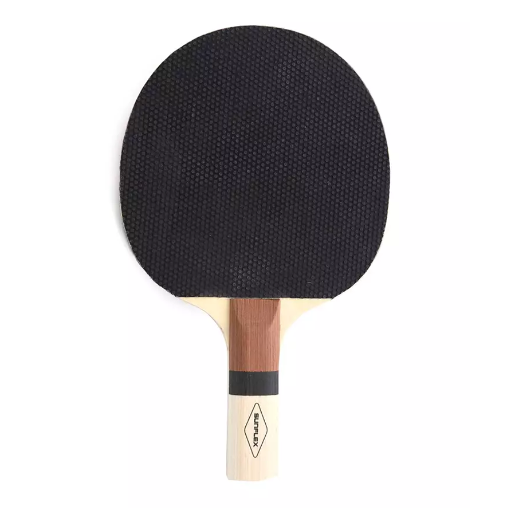Sunflex Prime S10 Ergo Grip Straight Handle Table Tennis Bat Multicolor ...