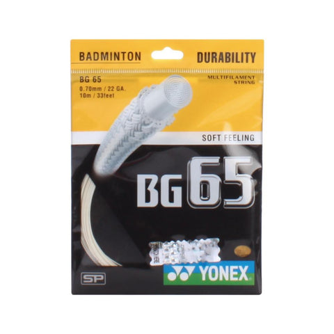 Yonex String BG65 Multicolor - Toby's Sports
