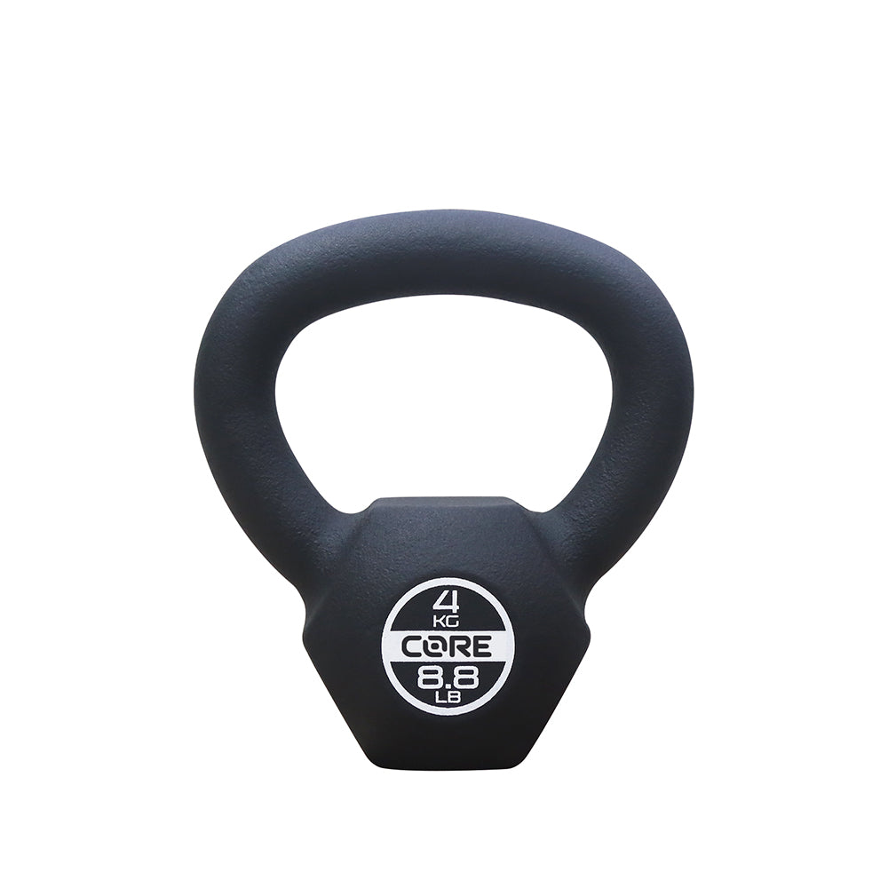 Core Powder Coated Kettlebell - Toby's Sports