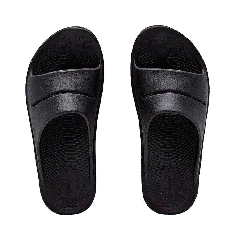 OOFOS OOAHH Recovery Slide Black - Toby's Sports
